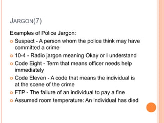 Slang versus jargon | PPTX