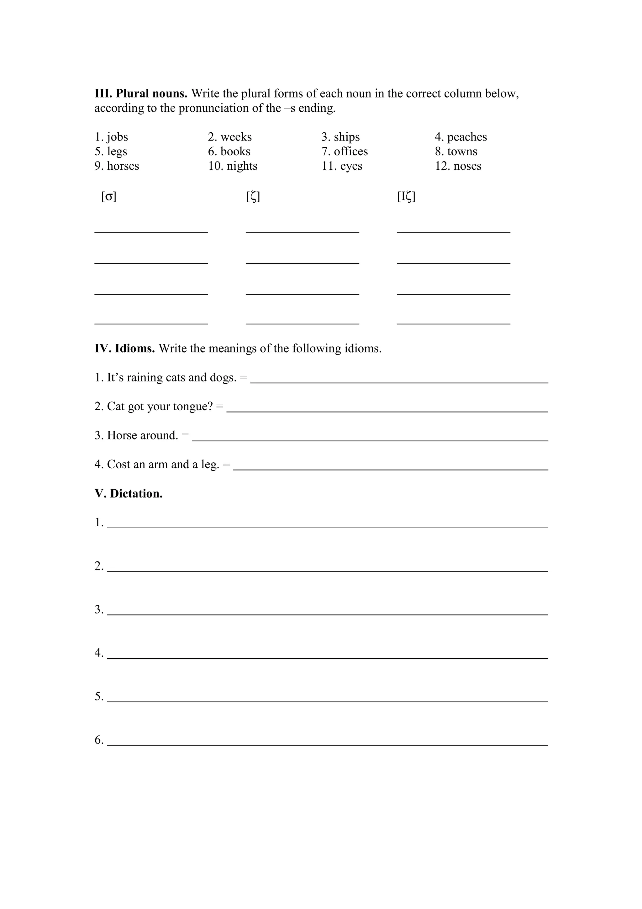 Slang worksheets quizzes | PDF