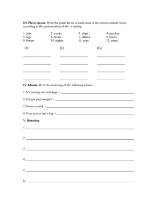 Slang worksheets quizzes | PDF