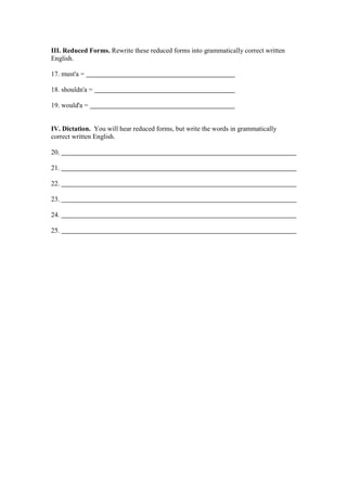 Slang worksheets quizzes | PDF