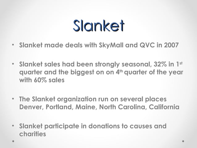 Slanket vs Snuggie | PPT