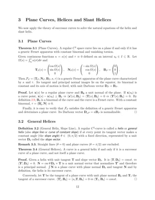 Frenet Curves and Successor Curves: Generic Parametrizations of the ...