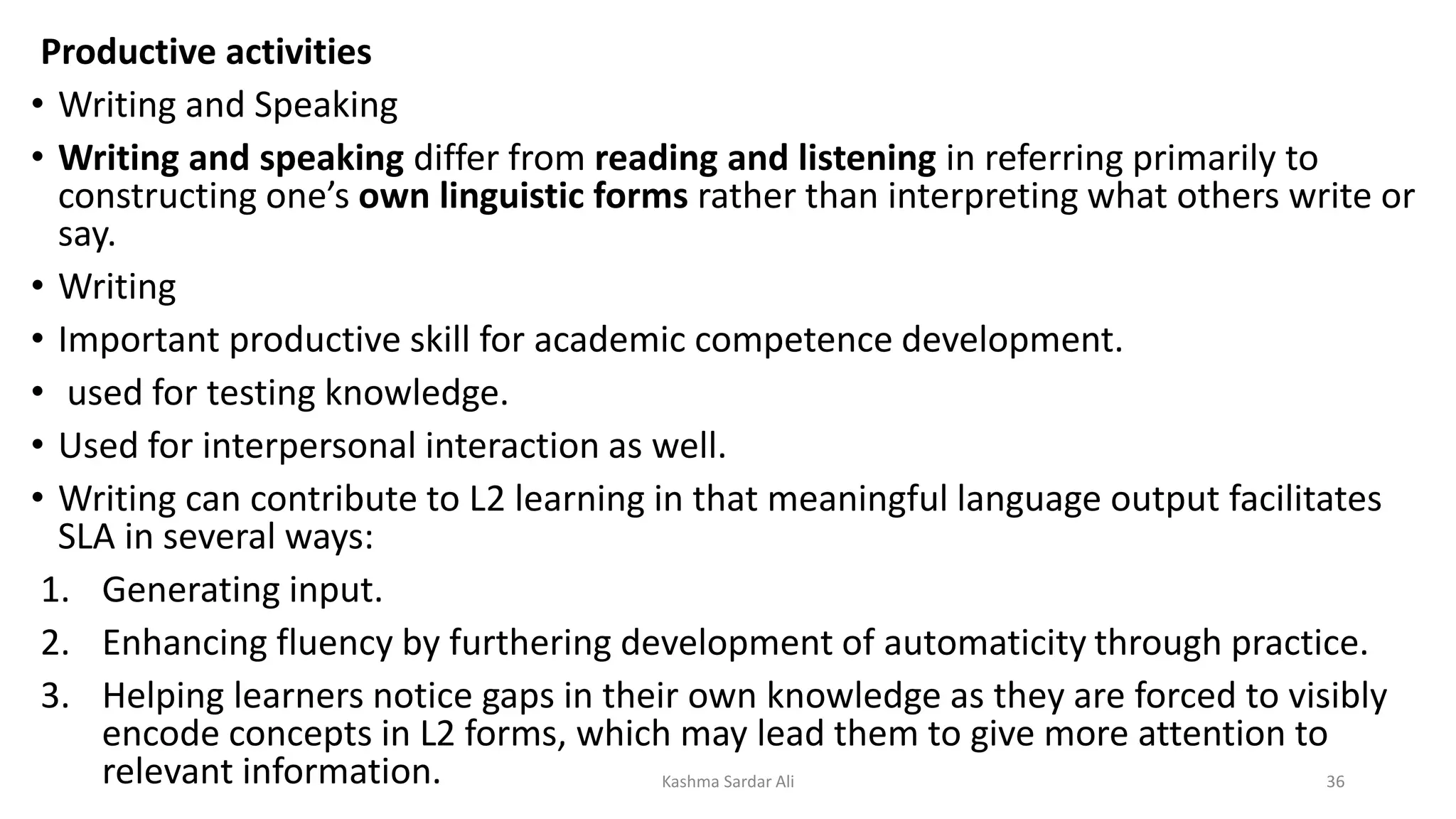 Second language acquisition | PDF