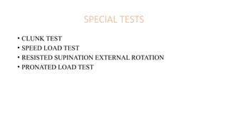 SLAP LESION CONSERVATIVE AND SPORTS REHABILITATION | PPTX