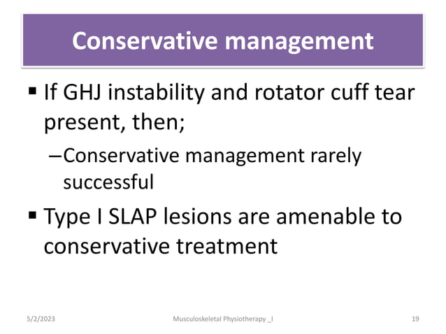 SLAP Lesion and.pdf | Death, Injury, or Military Conflict | Sensitive ...