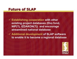 Infrastructure Development (EU - SLAP) | PPT