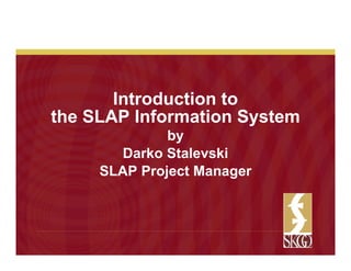 Infrastructure Development (EU - SLAP) | PPT