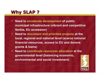 Infrastructure Development (EU - SLAP) | PPT