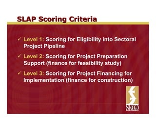 Infrastructure Development (EU - SLAP) | PPT