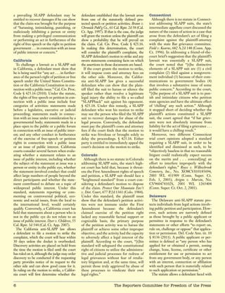 SLAPP Stick - Fighting Lawsuits Against Journalists | PDF