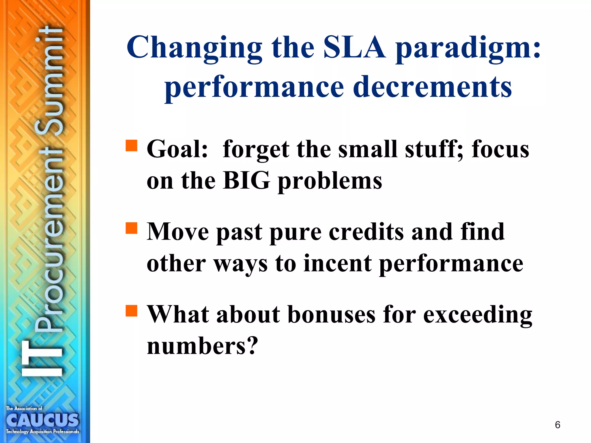 Sla presentation final | PPT