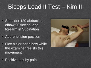 SLAP Tears repair vs tenodesis | PPT