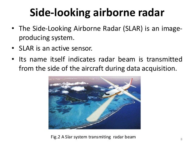side-looking airborne radar