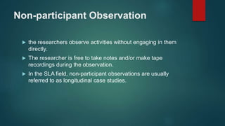 SLA Research Methodology Trends | PPTX