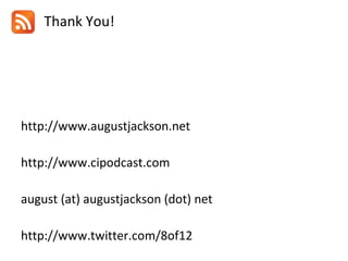 SLA RSS Presentation | PPT