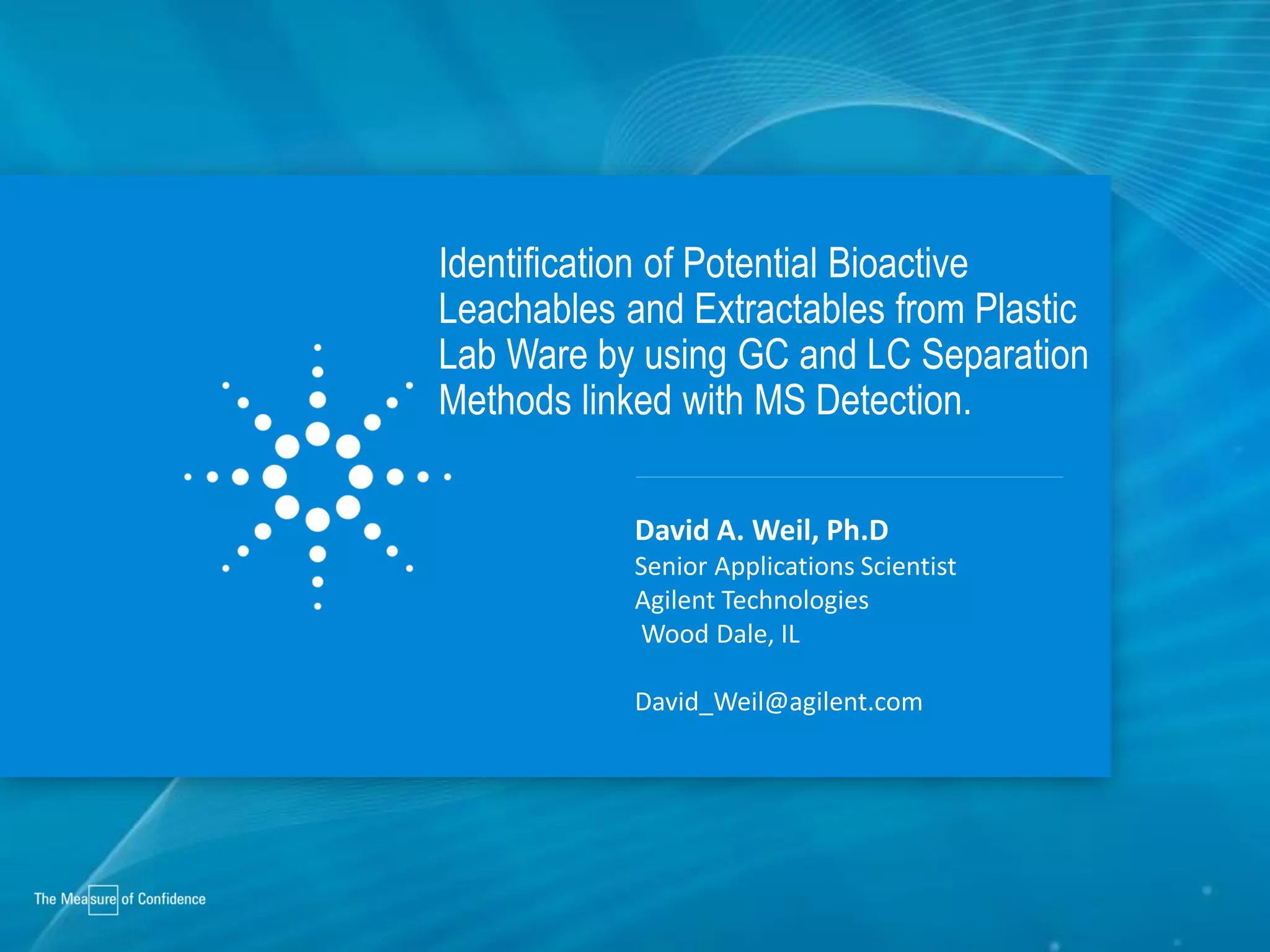 SLAS Labware Leachables Special Interest Group SLAS2017 Presentation | PPT
