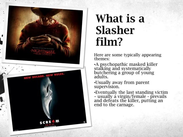 The Sub-Genre of Slasher | PPT