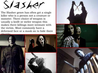 Slasher genre | PPT