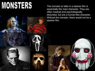 Slasher stock classes | PPT | Crime & Harmful Acts to Individuals ...