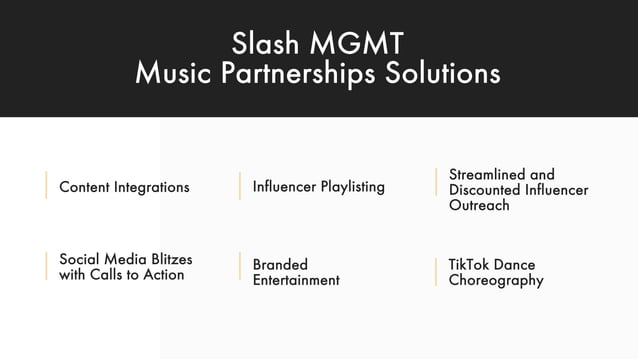Slash Management Music Partnerships | PPT