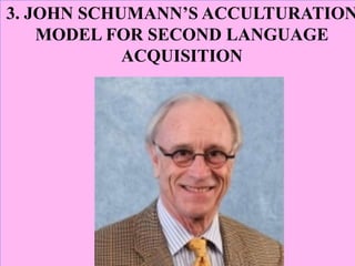 John Schumann's Acculturation Model | PPTX