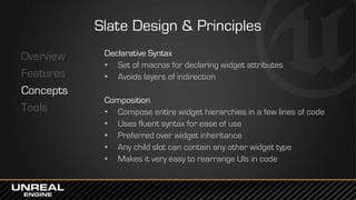 East Coast DevCon 2014: The Slate UI Framework - Architecture & Tools ...