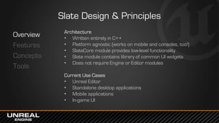 West Coast DevCon 2014: The Slate UI Framework (Part 1) - Introduction ...