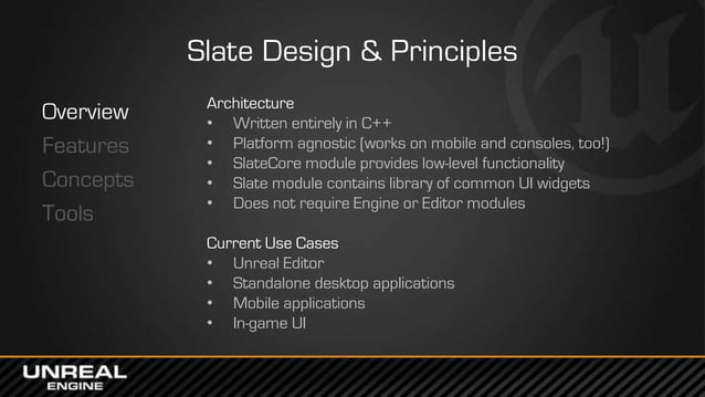 West Coast Devcon 2014 The Slate Ui Framework Part 1 Introduction Ppt