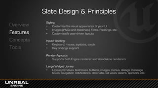 West Coast DevCon 2014: The Slate UI Framework (Part 1) - Introduction | PPT