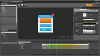 West Coast DevCon 2014: The Slate UI Framework (Part 2) - Game UI & Unreal Motion Graphics | PPT