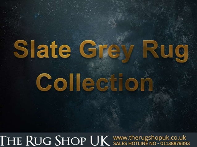Slate Grey Rug Collection | PPT