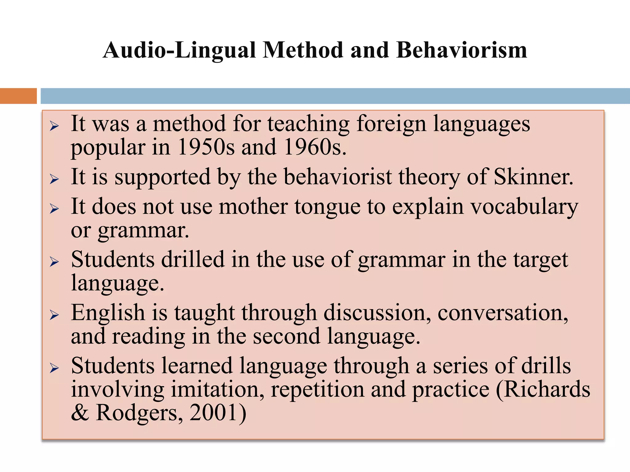 Second Language Acquisition Theories | PPTX