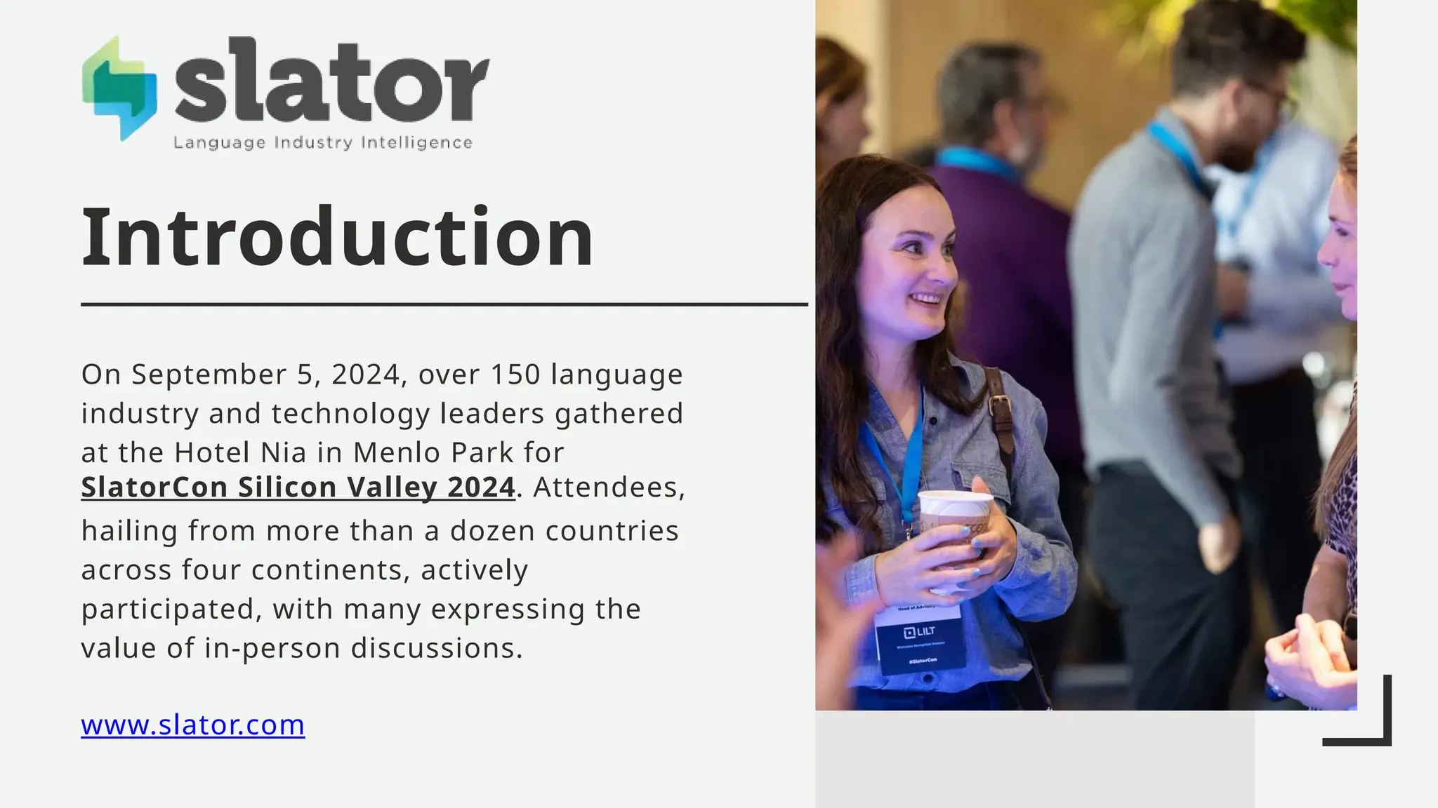 SlatorCon Silicon Valley 2024 in Pictures | PPTX