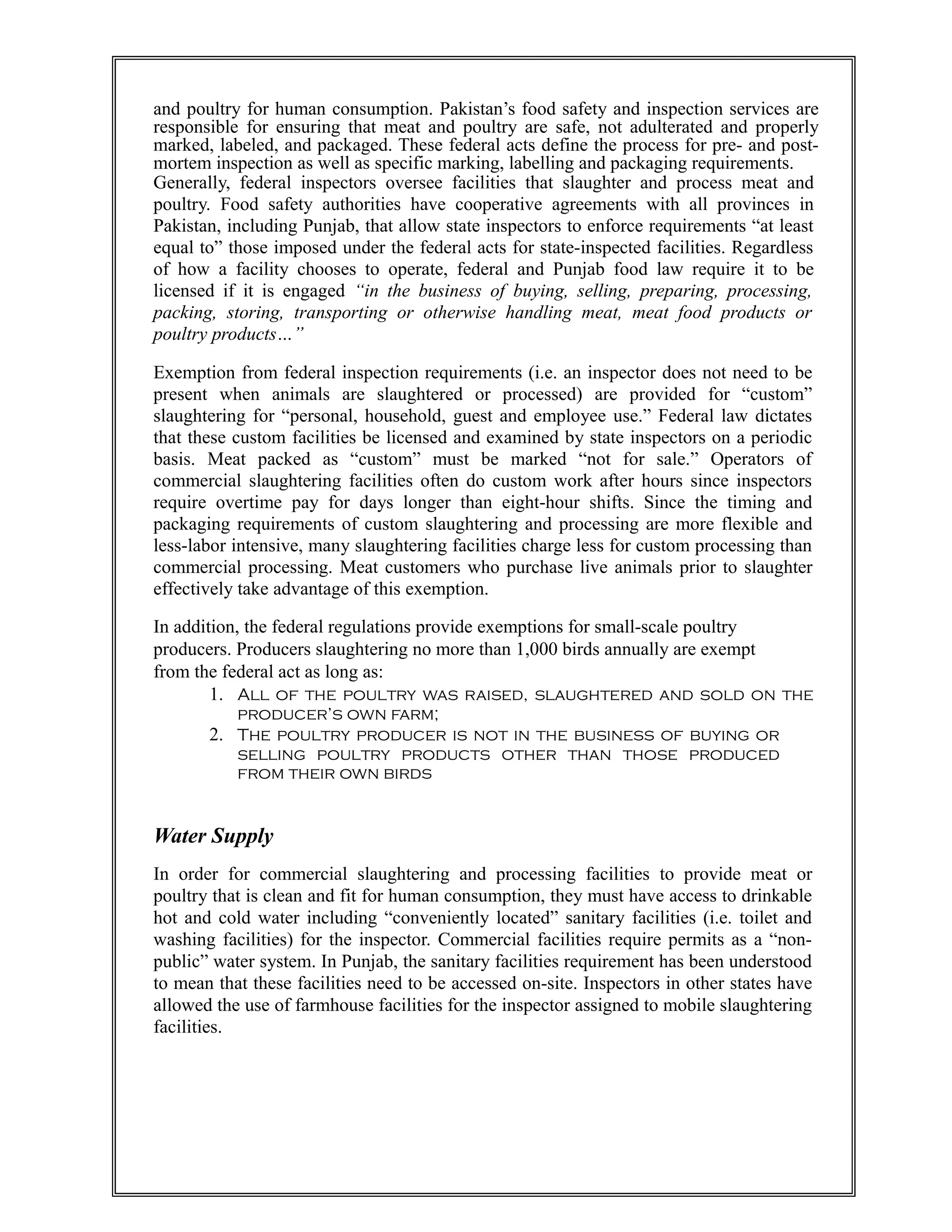 Slaughter-house feasibility report | RTF