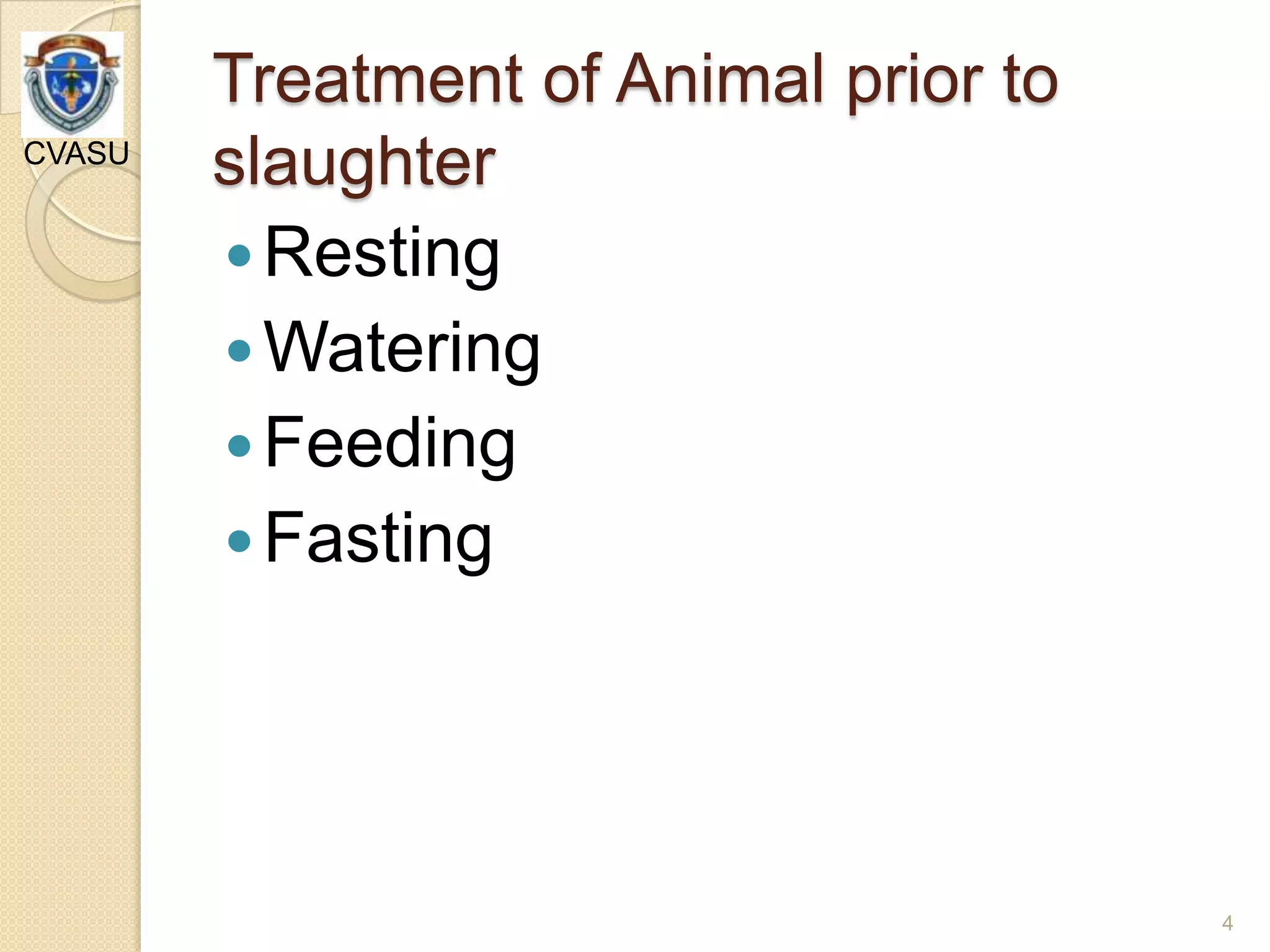 Methods of slaughtering, processing & postmortem changes and ageing of ...