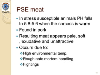 Methods of slaughtering, processing & postmortem changes and ageing of ...