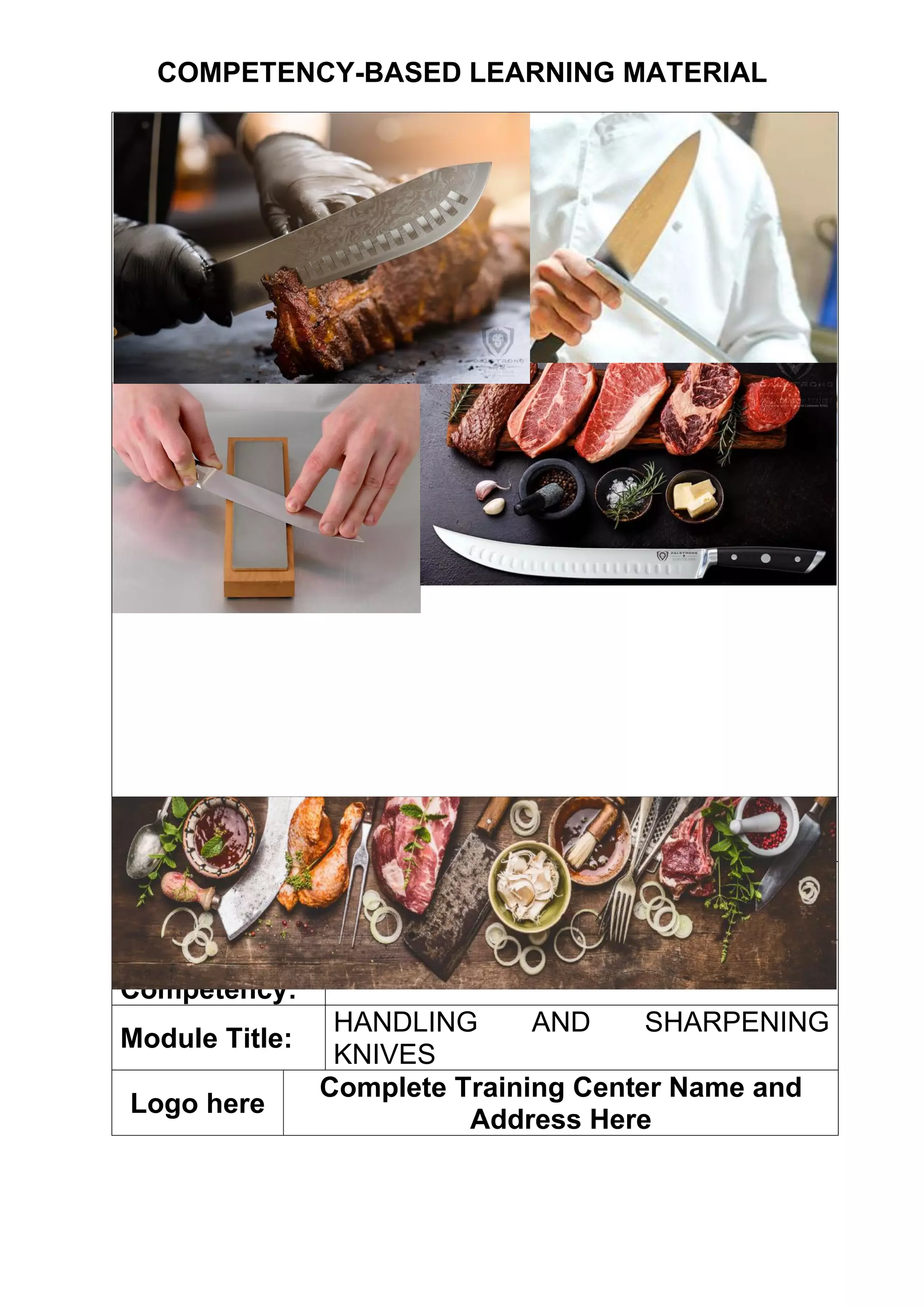 SLAUGHTER OPERATIONS NC II - CBLM | PDF