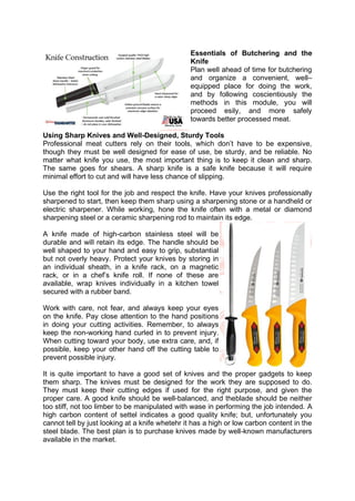 SLAUGHTER OPERATIONS NC II - CBLM | PDF
