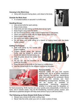 SLAUGHTER OPERATIONS NC II - CBLM | PDF