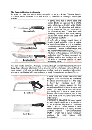SLAUGHTER OPERATIONS NC II - CBLM | PDF