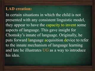 SLA and usage based theory | PPTX