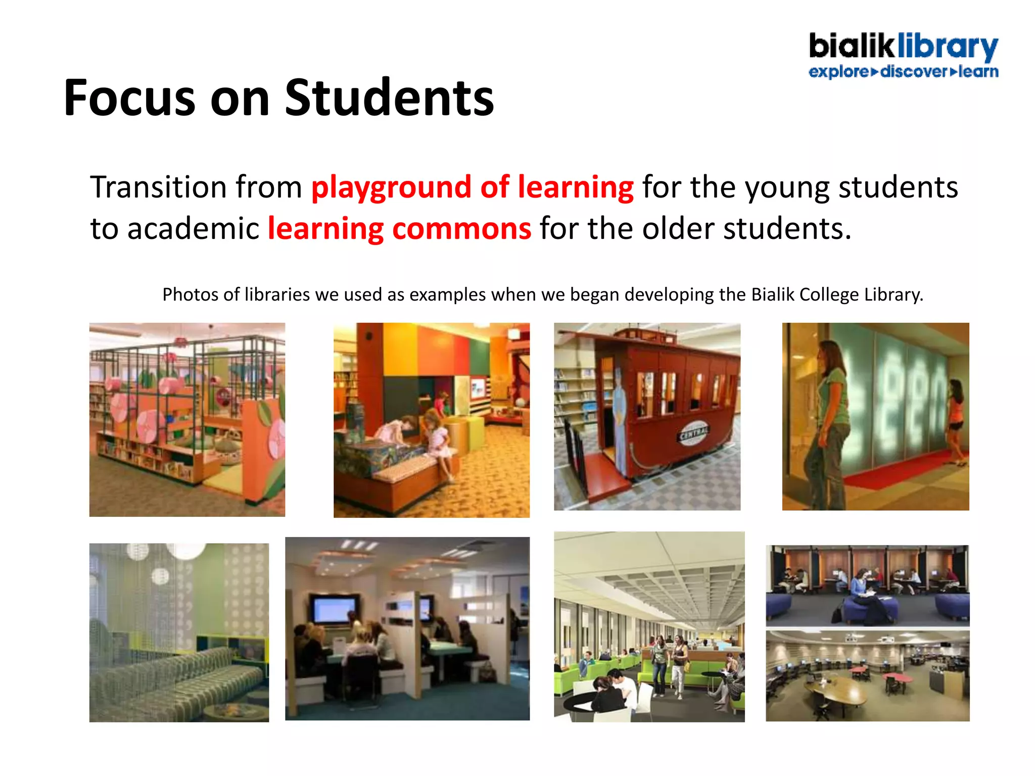 The school library as a contemporary learning environment | PPTX