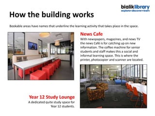 The school library as a contemporary learning environment | PPTX