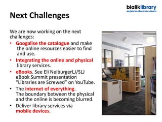 The school library as a contemporary learning environment | PPTX