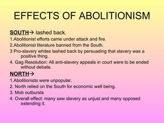 Slave Society And Abolitionism | PPT