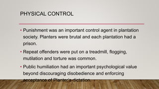 Slave codes controlling the enslaved | PPSX