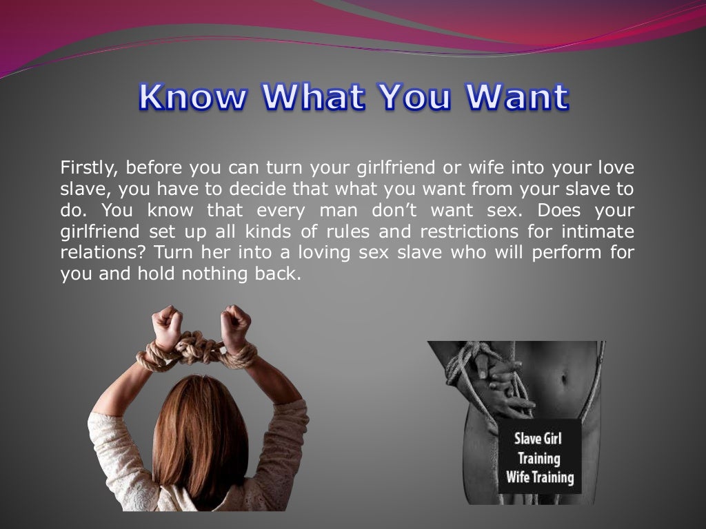 Slave Girl Training And Mind Control Guide