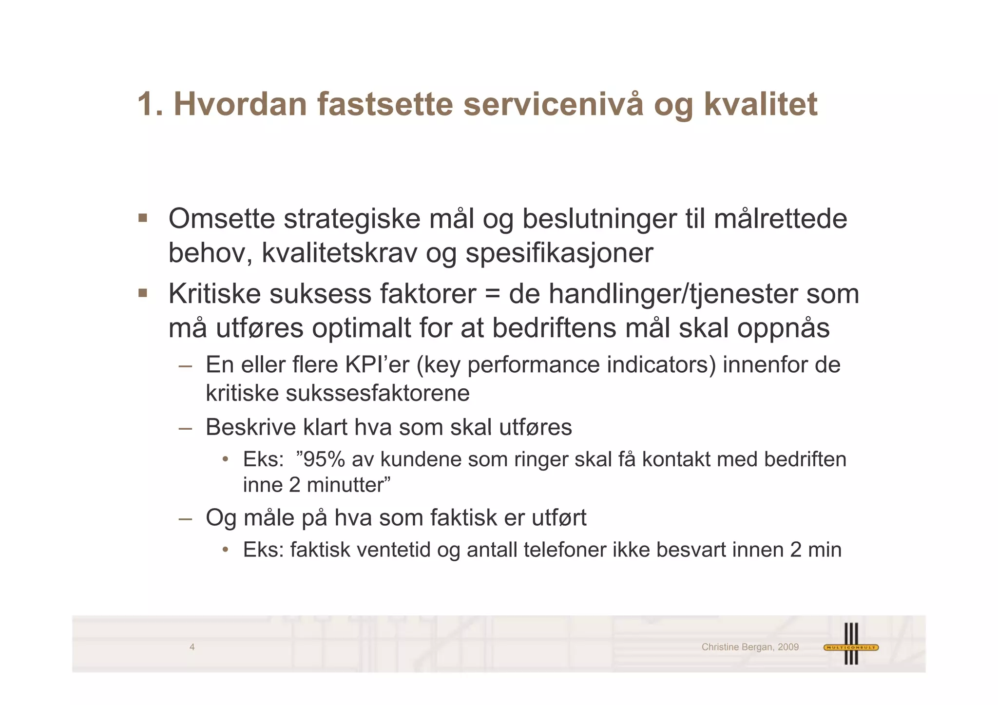 Sla Veileder Ppt | PDF