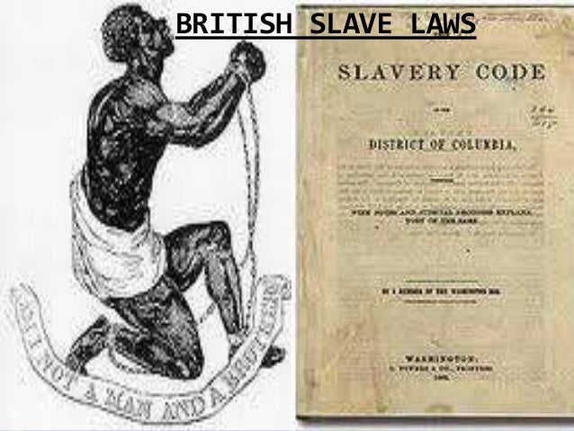 Slave laws in the caribbean