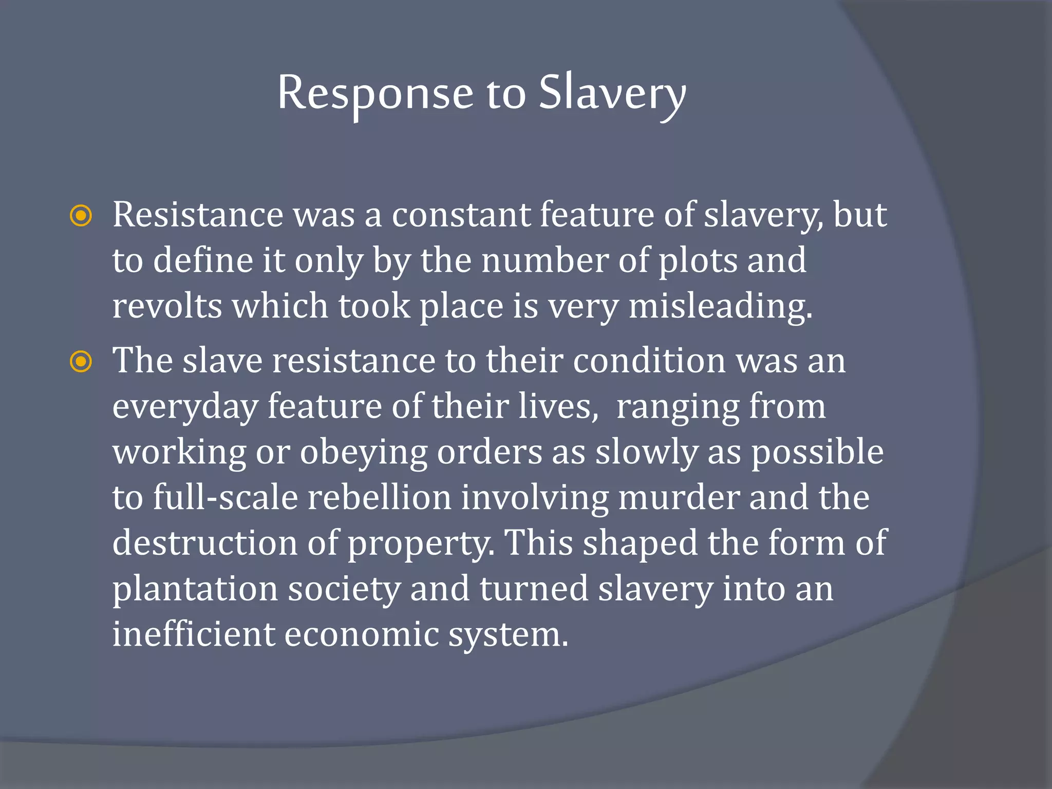 Slave resistance | PPTX